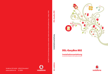 Vodafone DSL-EasyBox 802 Installationsanleitung | Manualzz