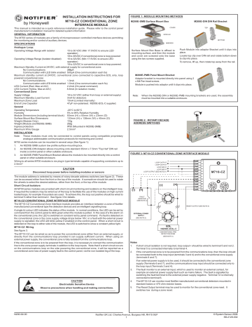 Notifier M710-CZ Owner's Manual | Manualzz
