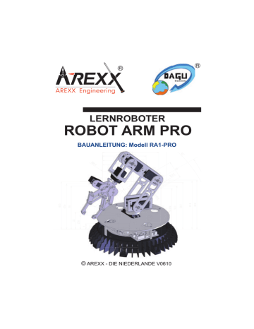 ROBOT ARM PRO Bauanleitung - AREXX | Manualzz