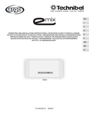 Warmwasser-Wärmepumpe iSeries eMix Bedienungsanleitung | Manualzz