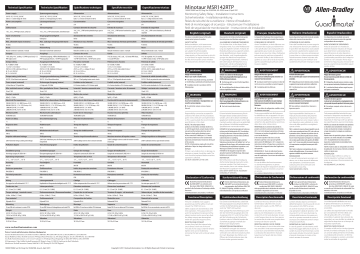 Safety Relay MSR142RTP Installation Instructions | Manualzz