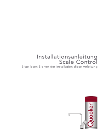 Quooker Scale Control Installationsanleitung | Manualzz