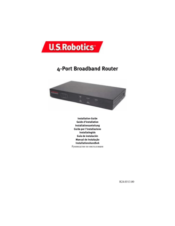 US Robotics USR8000A Installation manual | Manualzz