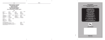 John Deere R43 R43 Operating Instructions | Manualzz