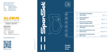 SpanSet Joker Hook Operation Manual | Manualzz
