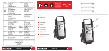Battery Station BCS 12-15 Instructions manual | Manualzz