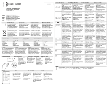 ABB 6843 Installation and Operating Instructions | Manualzz