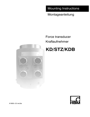 HBM 1-KD/5MN-1 Assembly Instructions | Manualzz