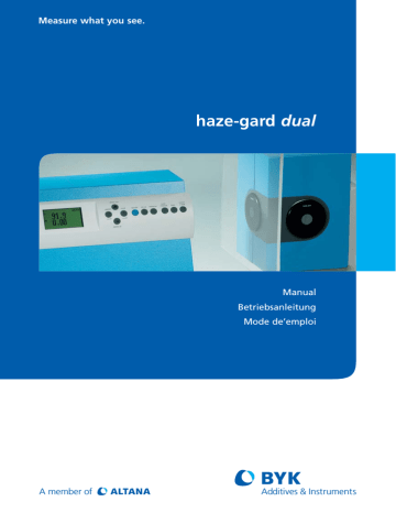 haze-gard dual Manual | Manualzz