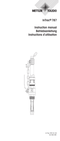 retractable housing InTrac 787 Instruction manual | Manualzz