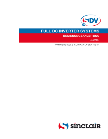 Sinclair SDV CCM09 Bedienungsanleitung | Manualzz