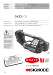 Strapex STB 70, STB 80 Service-Anleitung | Manualzz
