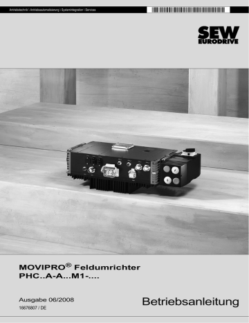 SEW-EURODRIVE MOVIPRO PHC..A-A...M1-.... Betriebsanleitung | Manualzz