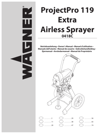Airless Sprayer ProjectPro 119 Extra Owner's Manual | Manualzz