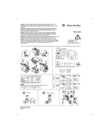Allen-Bradley Lighting Contactors Installation Instructions | PDF ...