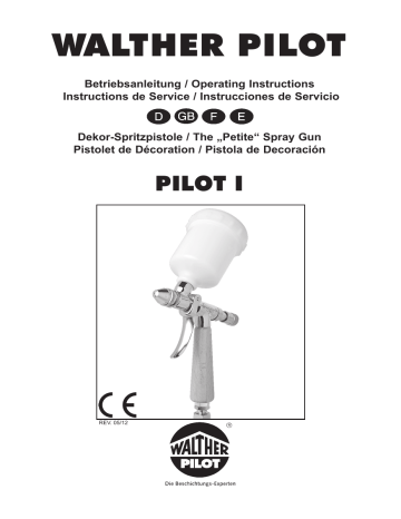 WALTHER PILOT PILOT II Operating Instructions Manual | Manualzz