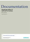 myPortal for Desktop OpenScape Office V3 Bedienungsanleitung | Manualzz