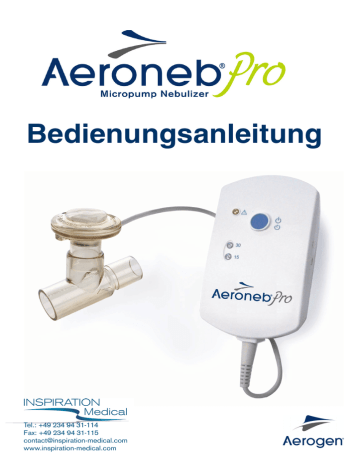 Aeroneb Pro Bedienungsanleitung | Manualzz