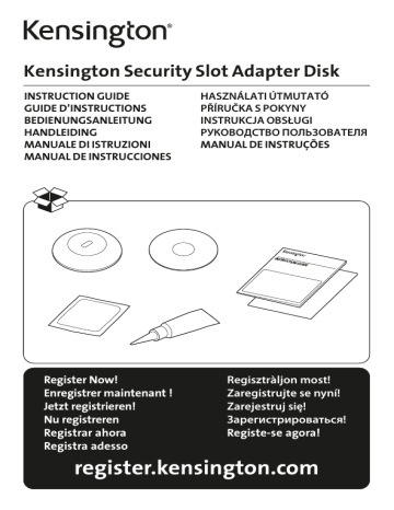 Kensington K64995WW Security Slot Adapter Kit Product Manual | Manualzz