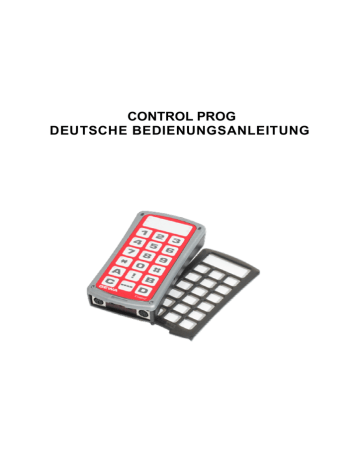 IR-Sender CONTROL PROG - Bedienungsanleitung | Manualzz