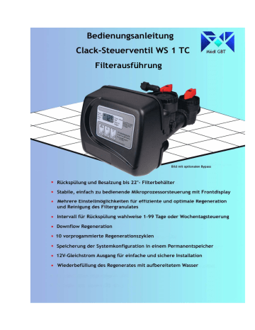 Clack WS 1 TC Bedienungsanleitung | Manualzz