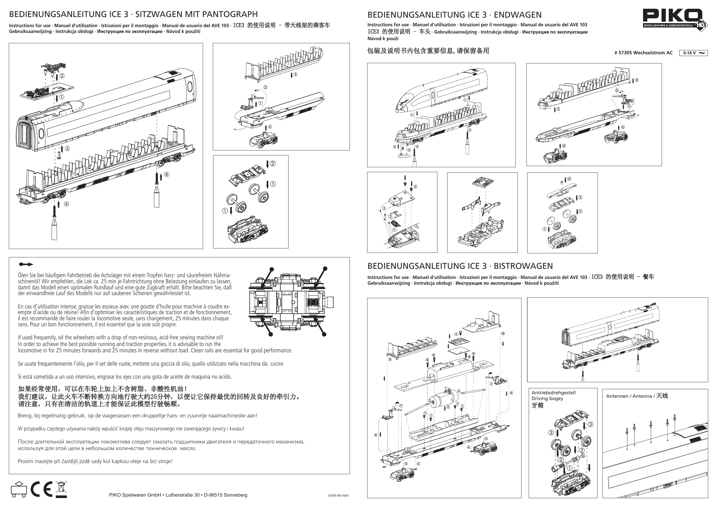 Bedienungsanleitung - PIKO Spielwaren Webshop | Manualzz
