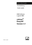 HBM Catman Easy/AP Quick Start Guide | Manualzz