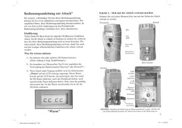 Cuddeback Attack Wildkamera Bedienungsanleitung | Manualzz