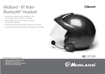 Bluetooth Headset BT Rider Instruction Guide | Manualzz