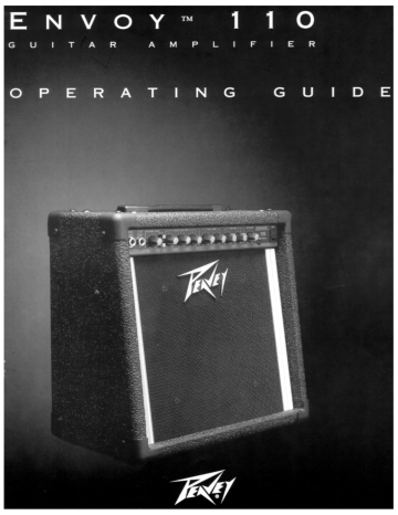 Peavey Envoy 110 Owner Manual | Manualzz