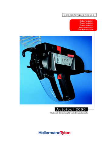 HellermannTyton Autotool 2000 Bedienungsanleitung | Manualzz