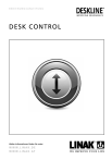 Desk Control: Bedienungsanleitung | Manualzz