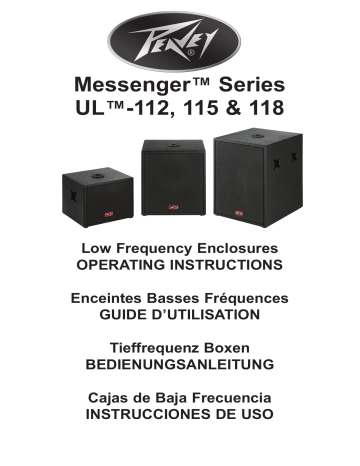 Peavey Messenger UL-112 Instructions for use | Manualzz