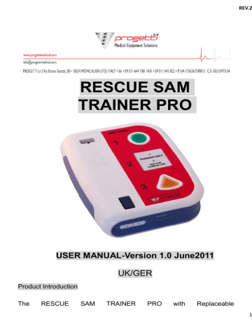 Rescue Sam Trainer Pro User Manual | Manualzz
