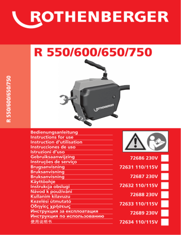 Rothenberger R 750 Instructions for use | Manualzz