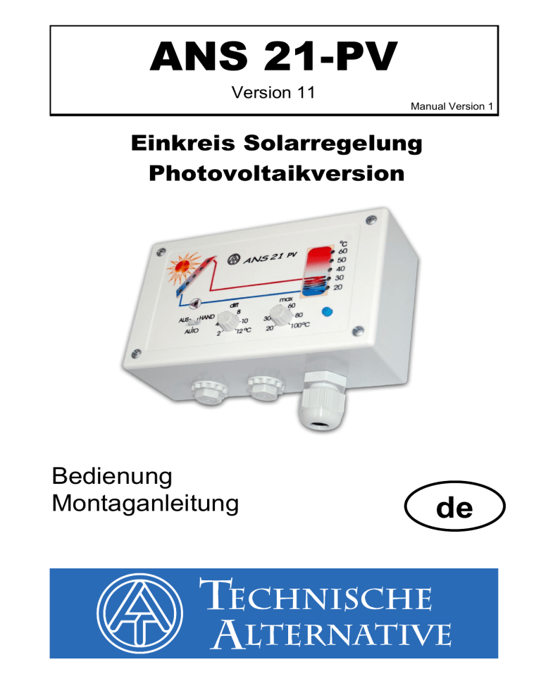 Manual Technische Alternative Manualzz manual-technische-alternative-manualzz
