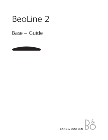 BeoLine 2 Guide - Bang & Olufsen | Manualzz
