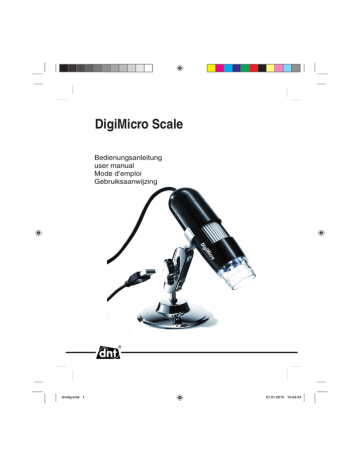 USB Microscope DigiMicro Scale User Manual | Manualzz