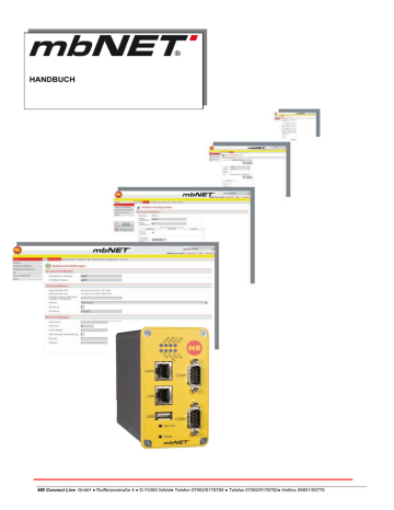 mbNET Handbuch | Manualzz