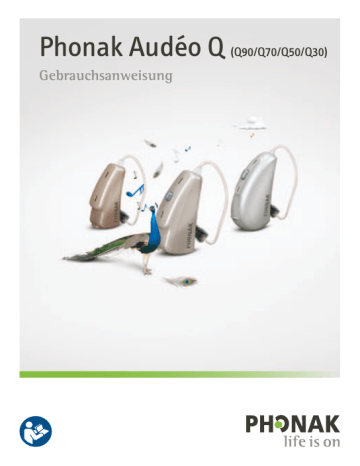 Phonak Audeo Q Bedienungsanleitung | Manualzz