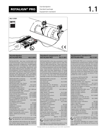 ROTALIGN PRO Manual | Manualzz