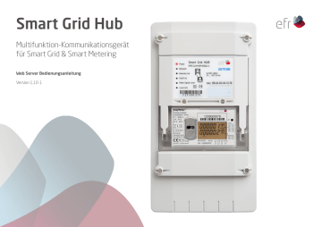 Smart Grid Hub EFR-CULM-EM-E001-1 Bedienungsanleitung | Manualzz