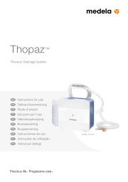 Medela Thopaz - Operating instructions, Quick Reference manual, User Guide