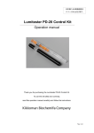 ルミテスター PD-30 取扱説明書 | Manualzz