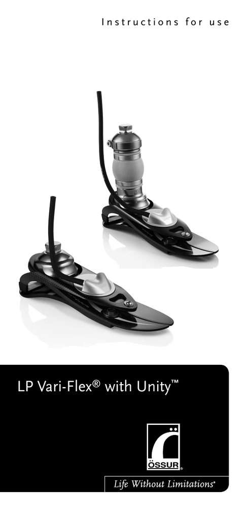 LP Vari-Flex with Unity | Manualzz