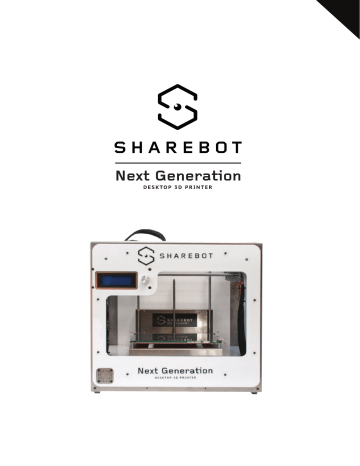 SHAREBOT Next Generation - Manuel d’utilisation | Manualzz
