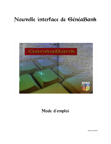 Mode d'emploi GénéaBank | Manualzz