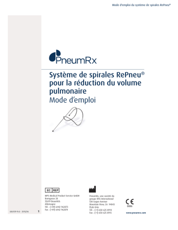 Système de spirales RePneu - Mode d'emploi | Manualzz