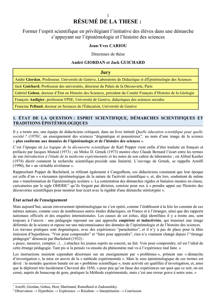 qu'est ce qu'une question de recherche