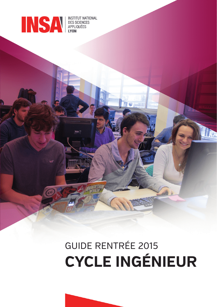 Programme de la Discipline Informatique Premier cycle INSA de Lyon 2014 ...